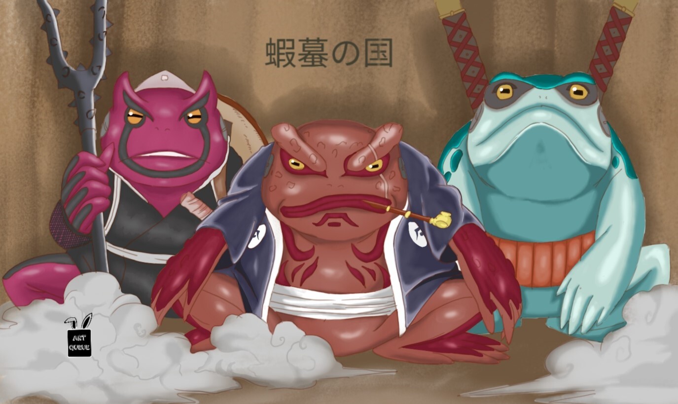 ArtStation - Mount Myoboku's Legends