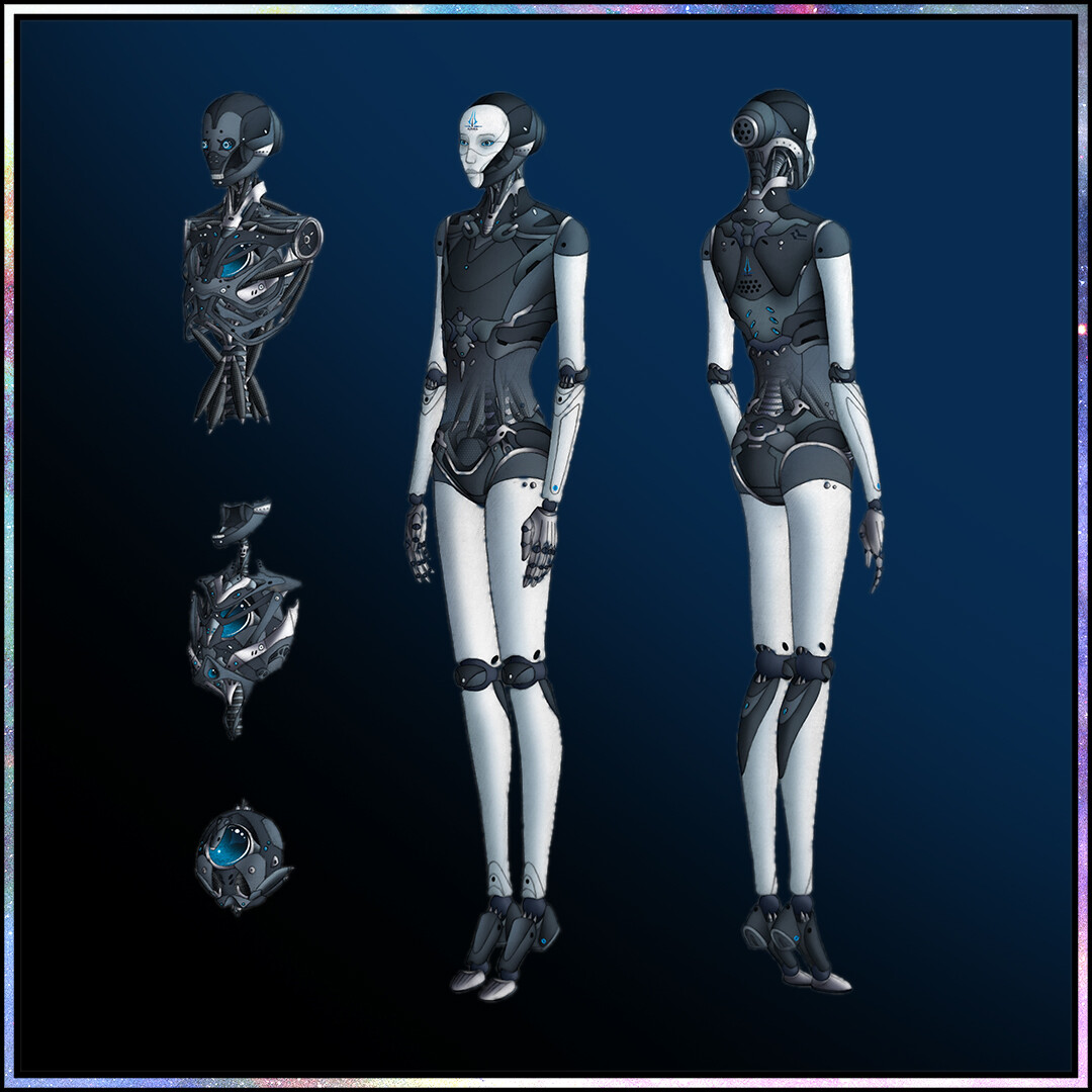 ArtStation - HUMANS AND A.I. - 2020