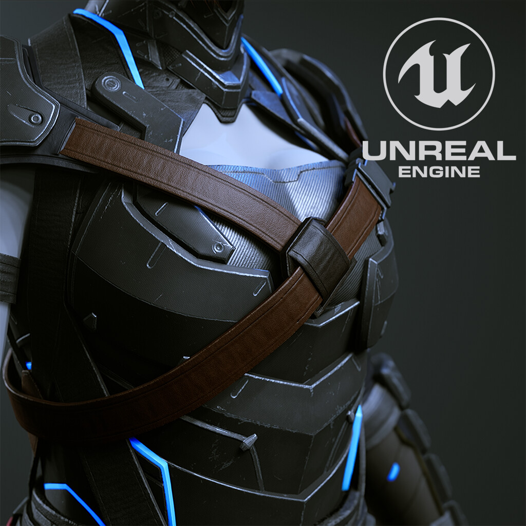 ArtStation - Spy - Armor ( Unreal Engine )