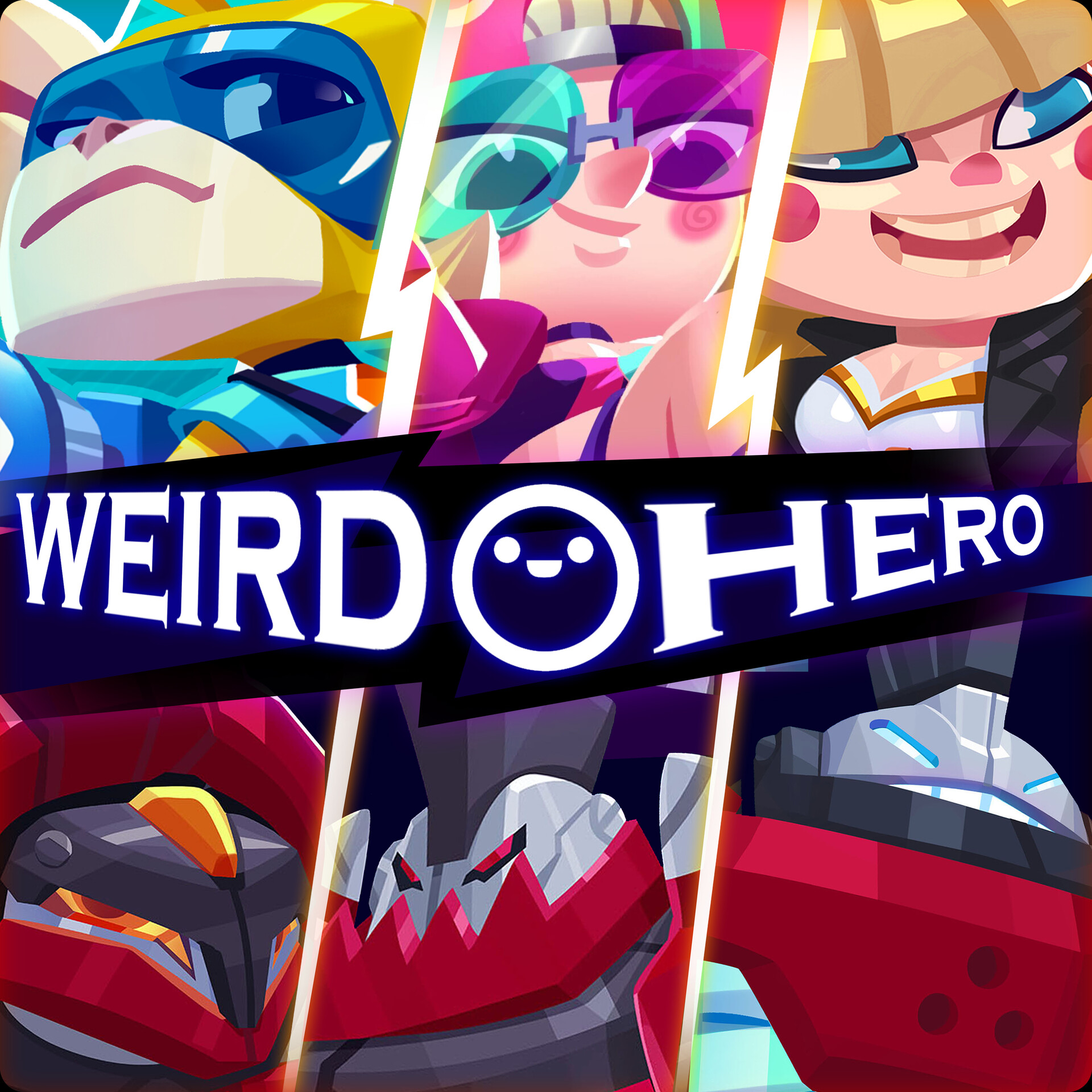 ArtStation - Weirdo hero td 怪人英雄 盲盒塔防角色设计