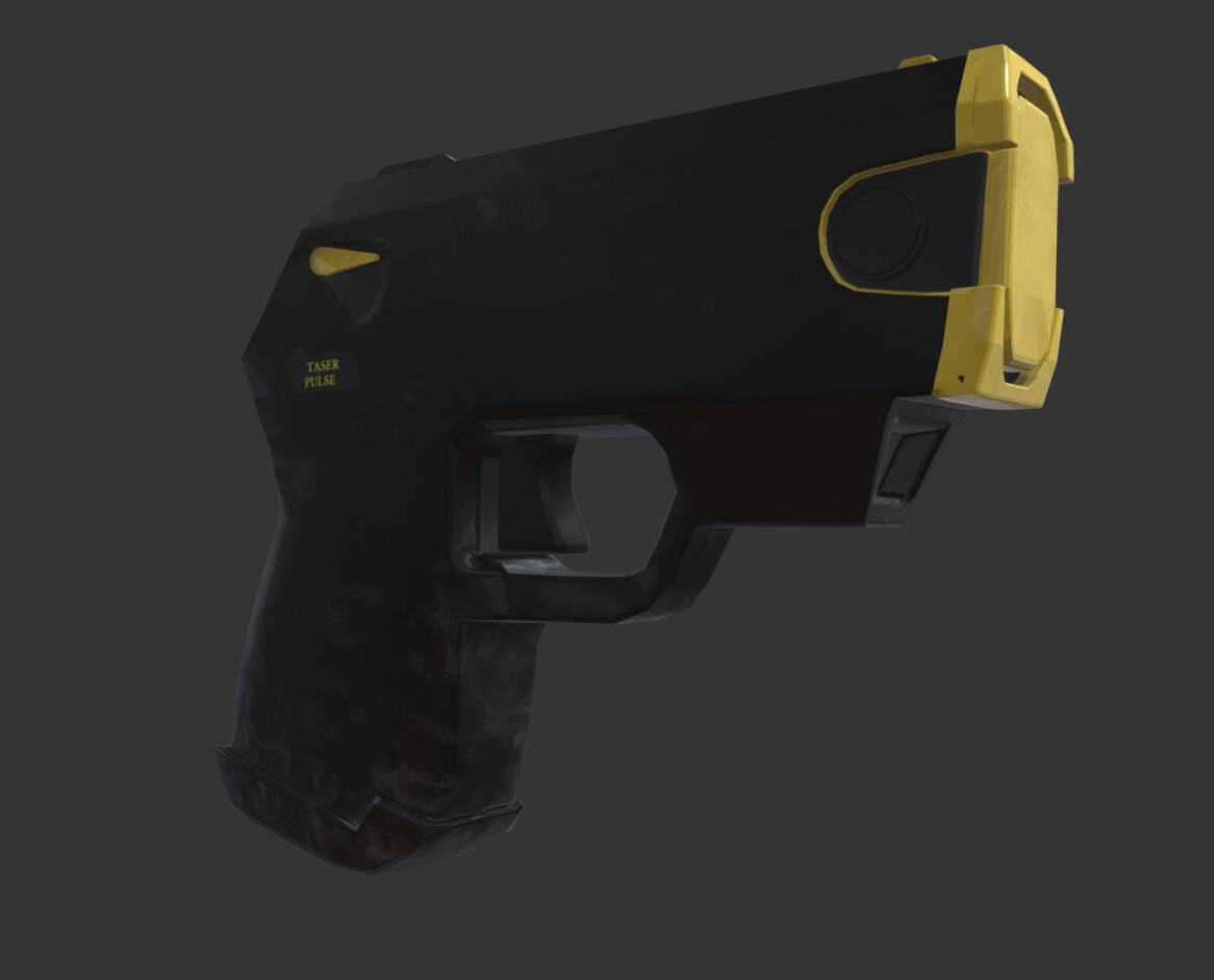 ArtStation - "Taser Gun"