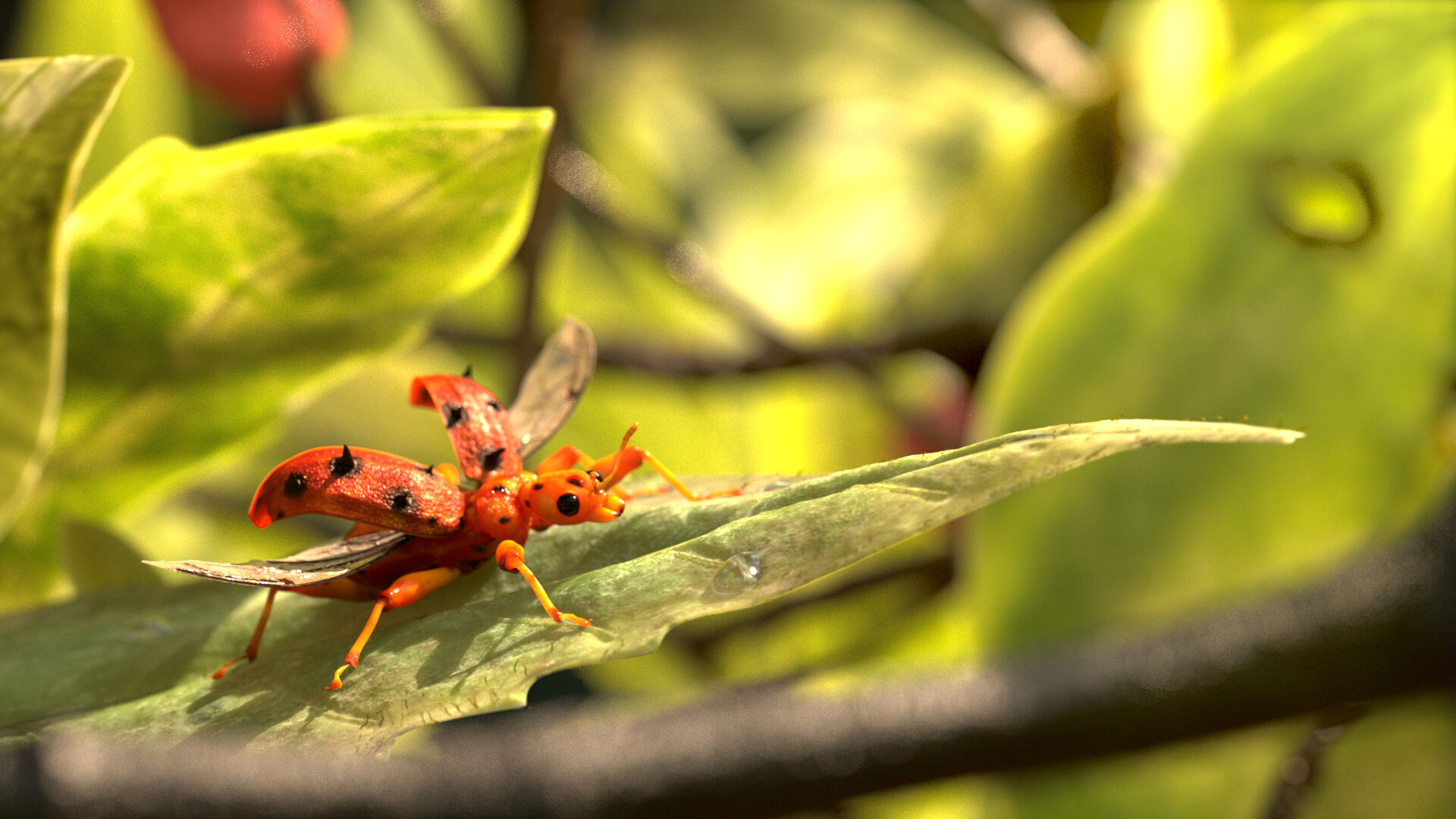 ArtStation - The Paroplapoderus / Insect project