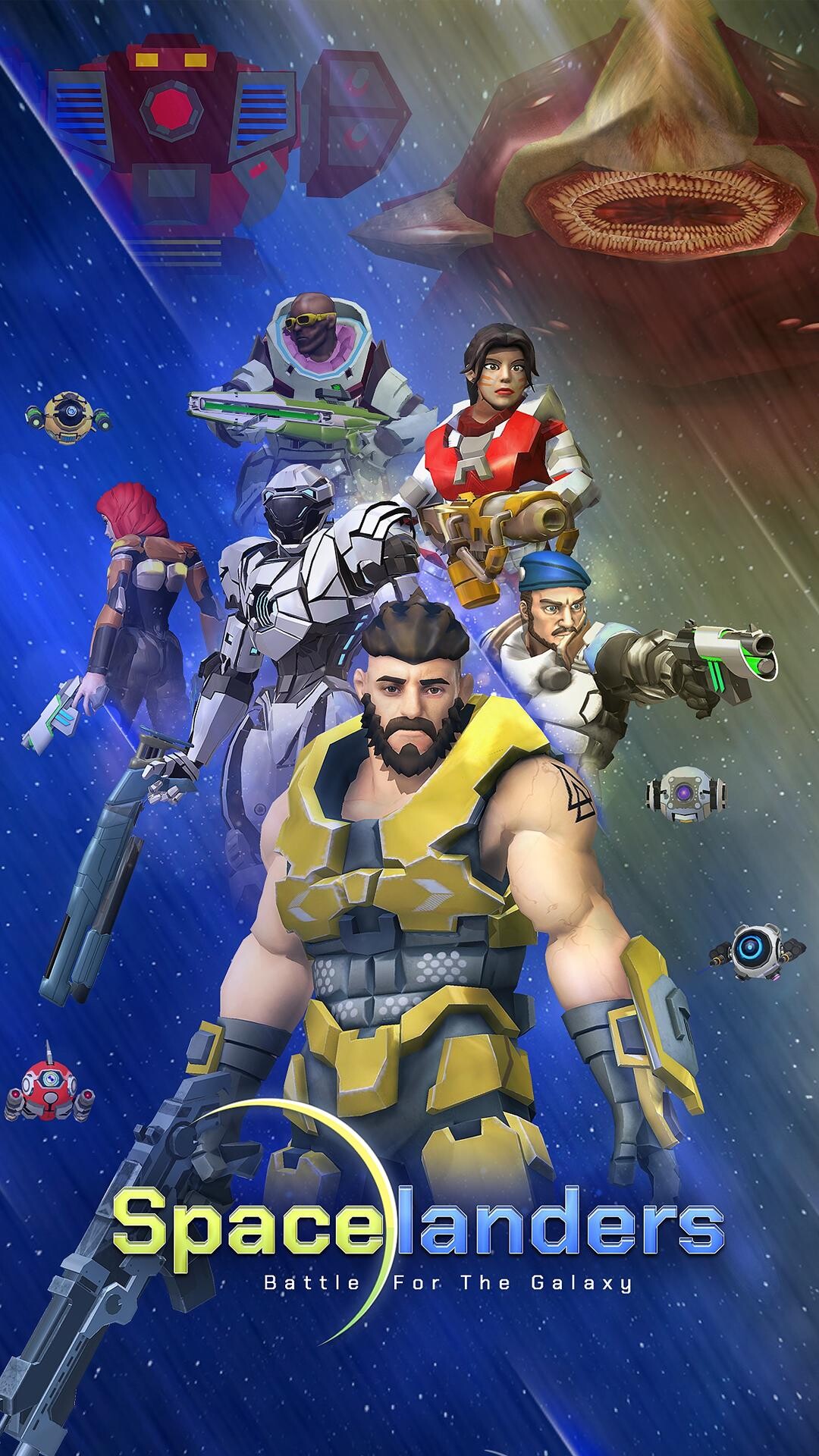 ArtStation - Spacelanders: Hero Survival - arcade shooter