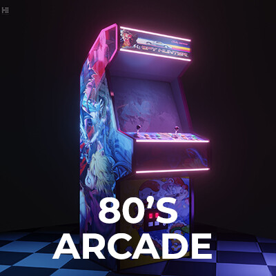 ArtStation - 80's Arcade