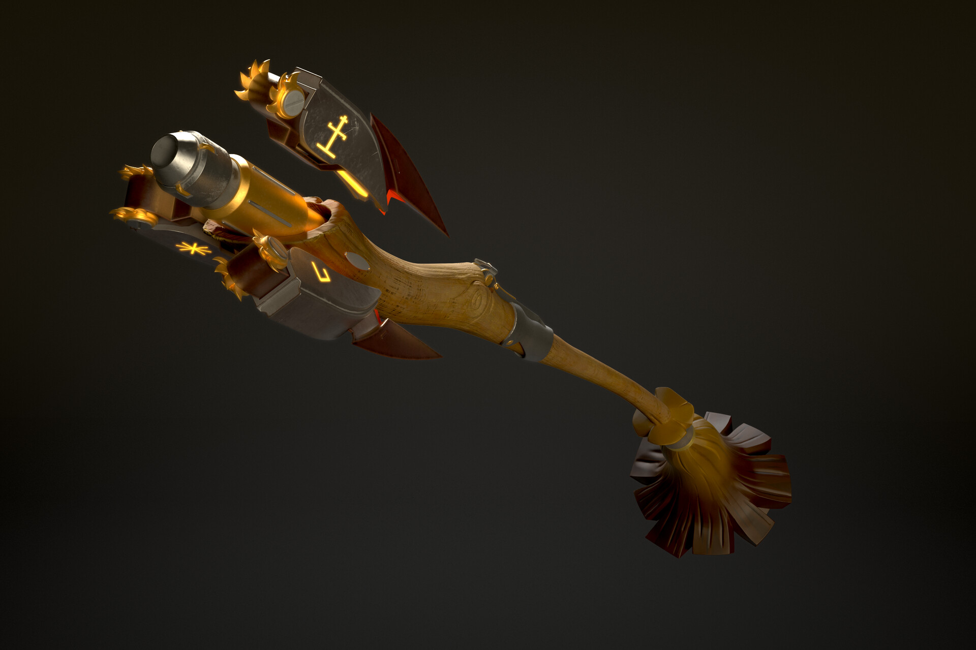 ArtStation - Witch Mercy Broom