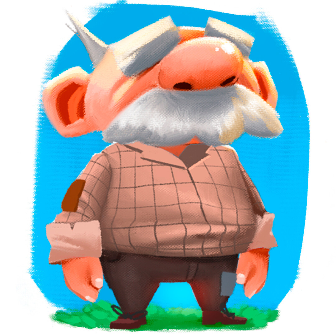 ArtStation - (2021) The neighbor - Character design