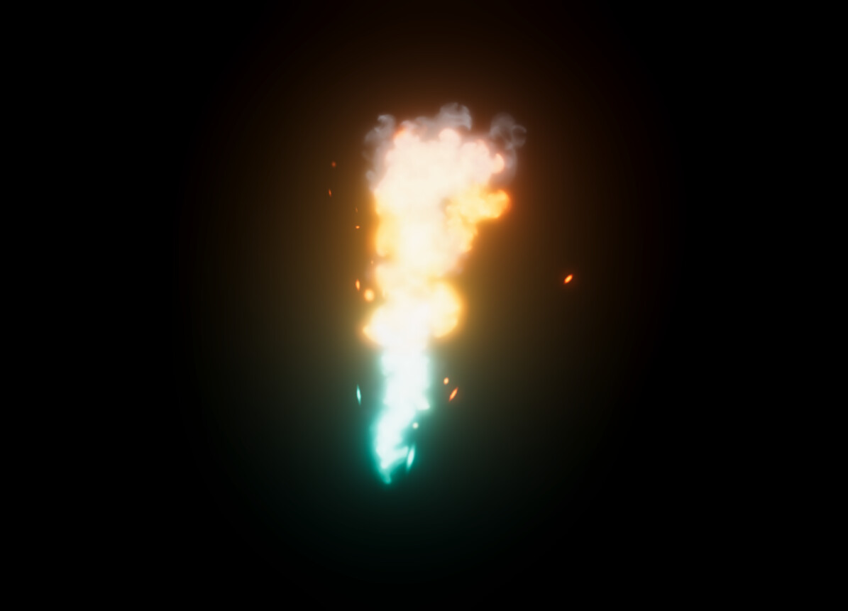 ArtStation - Flame Thrower VFX