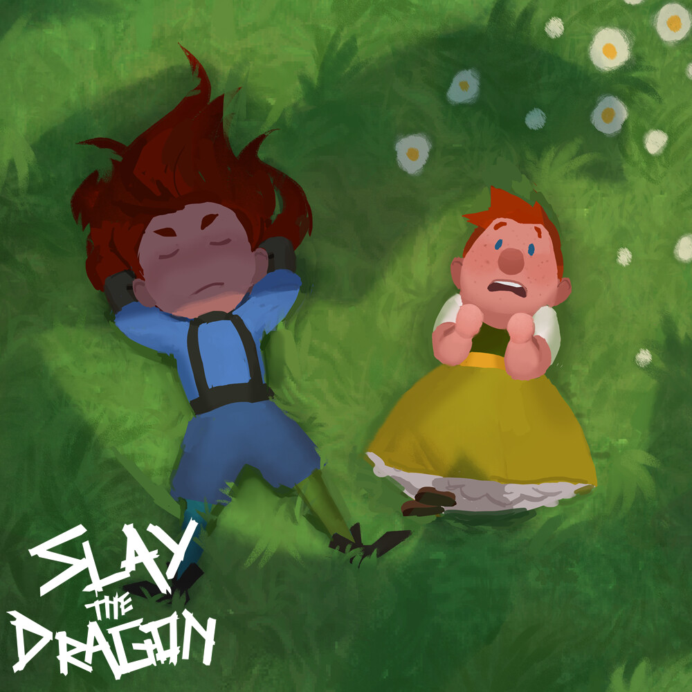 ArtStation - Slay The Dragon - Maj and August