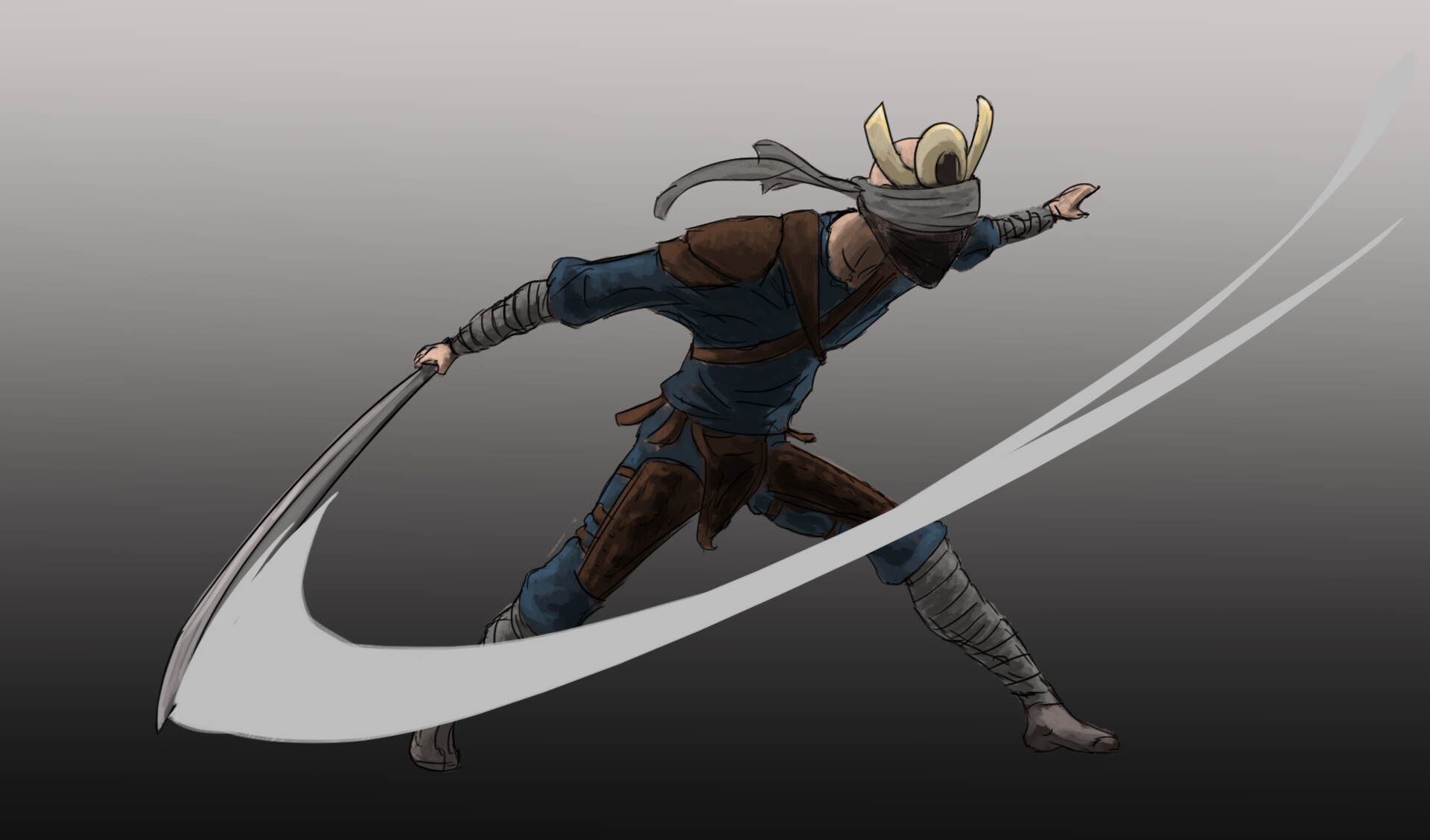 ArtStation - practise#13 ninja