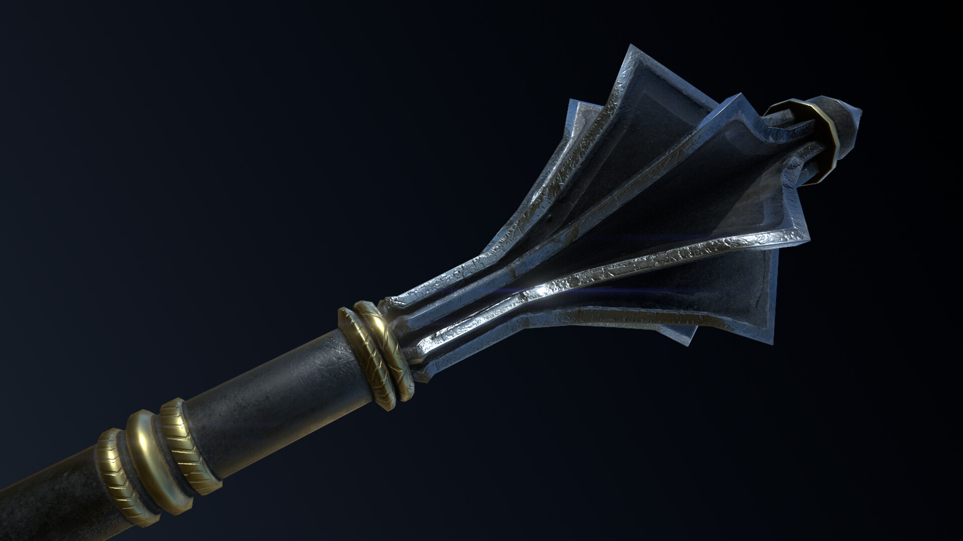 ArtStation - Ryhnorian Dark Mace