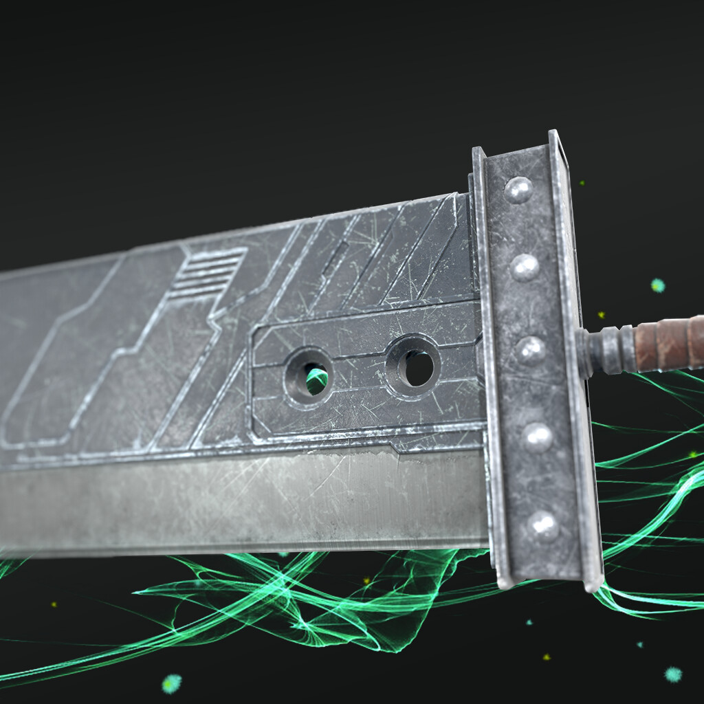 ArtStation - Buster Sword FanArt - Final fantasy VII Remake