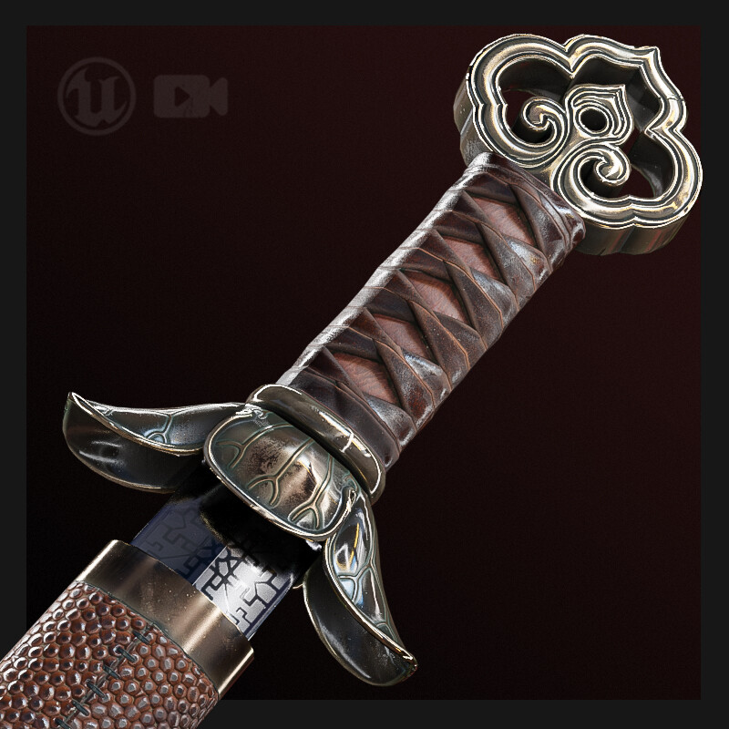 ArtStation - Geom the Korean double-edged sword