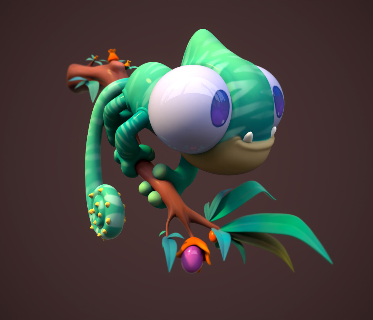 ArtStation - Gecko Cute