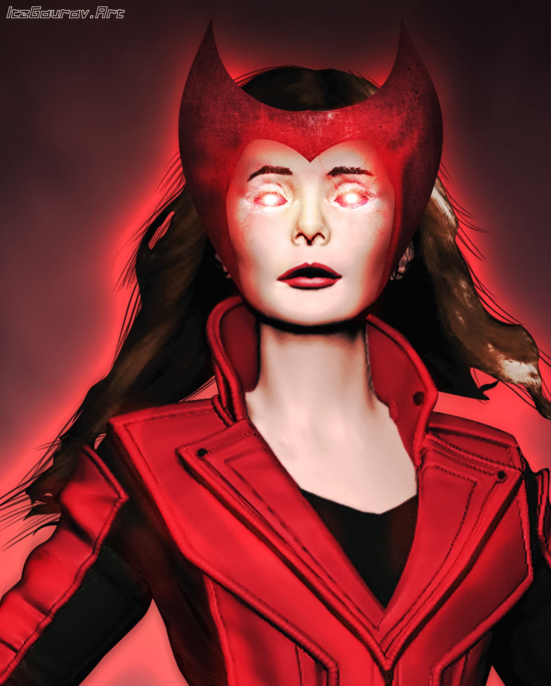 ArtStation - Wanda Maximoff aka Scarlet Witch