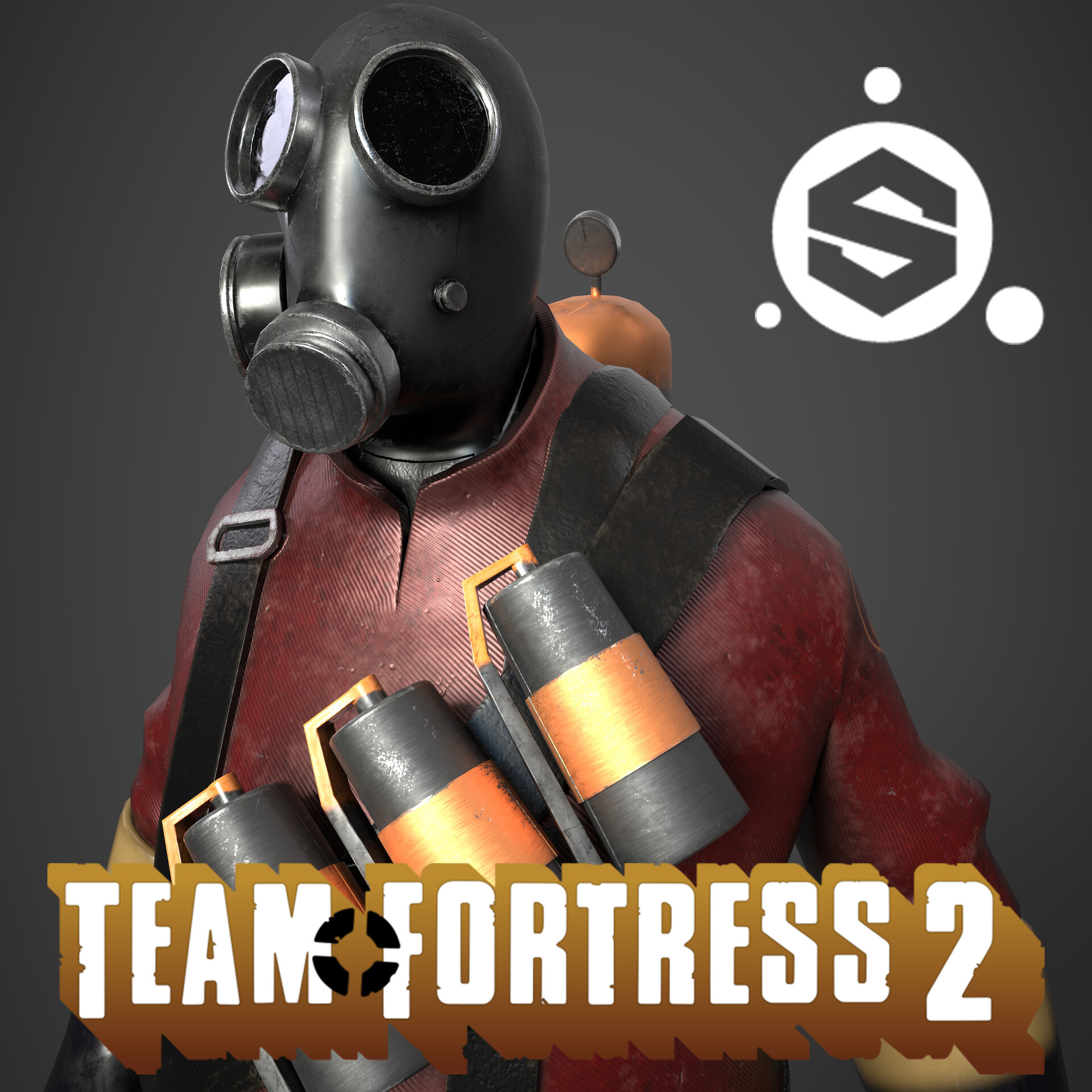 ArtStation - Team Fortress 2 - Pyro Remastered
