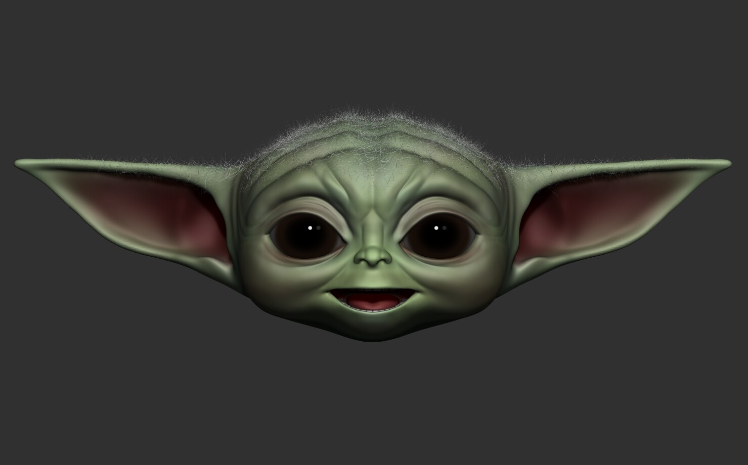 ArtStation - Grogu (Baby Yoda)