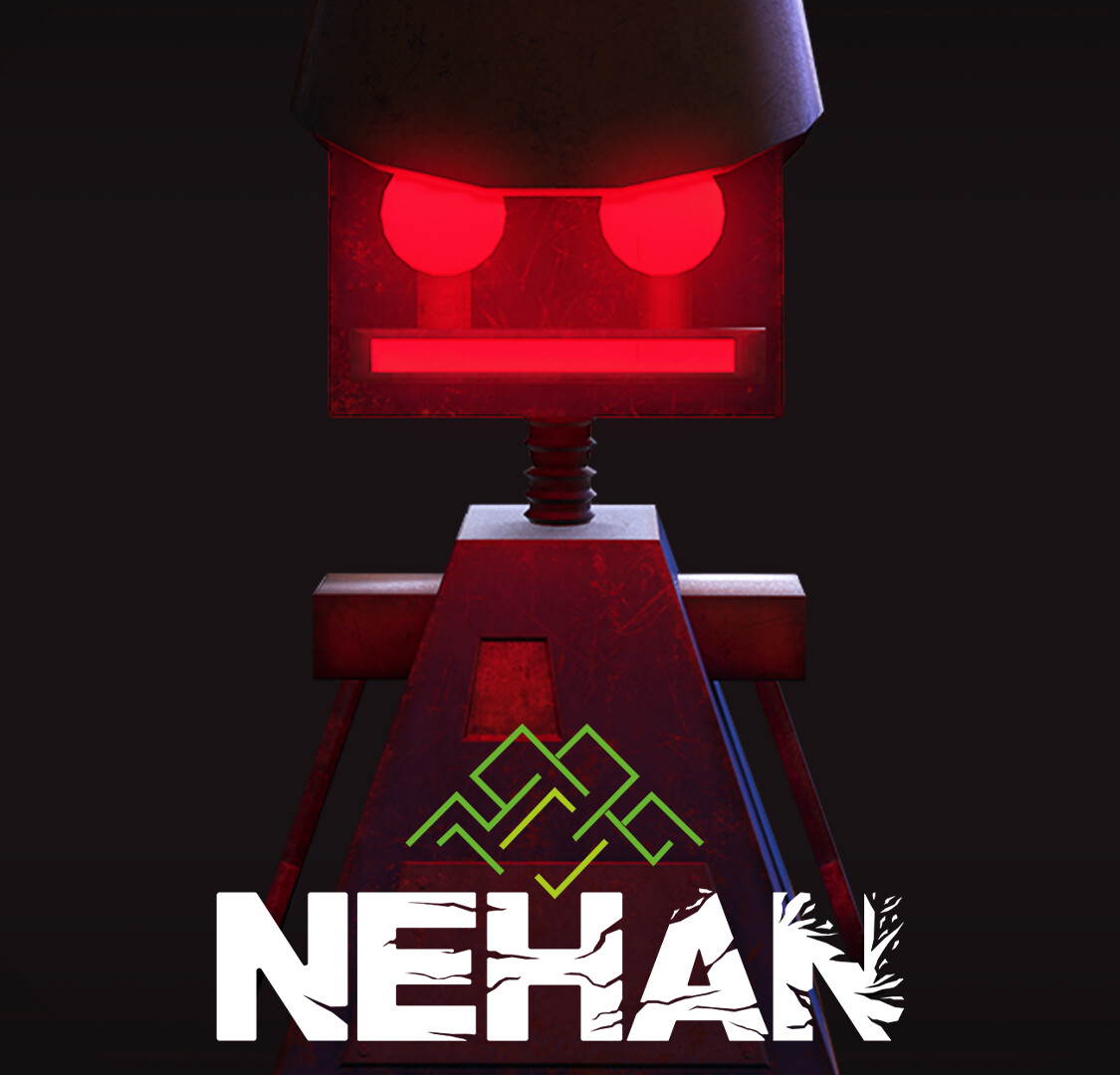ArtStation - Enemy robot - 3D character model - Nehan game