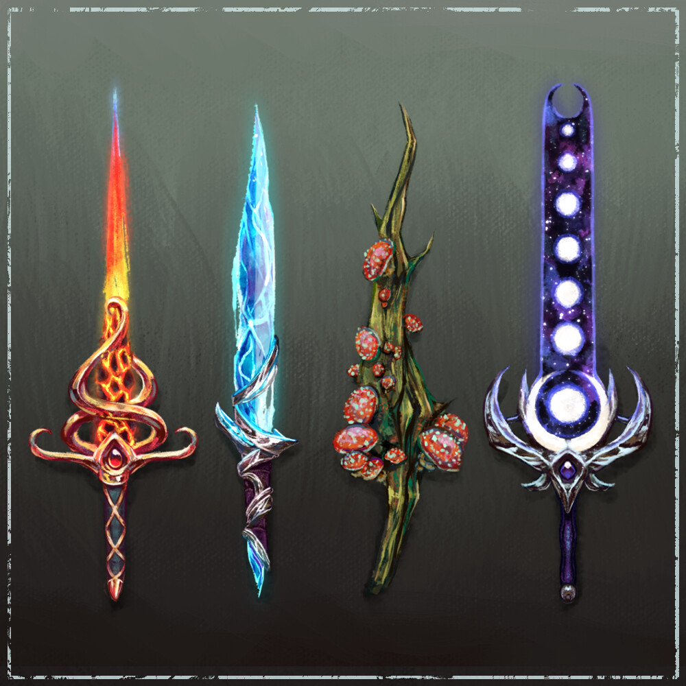 ArtStation - Sword designs