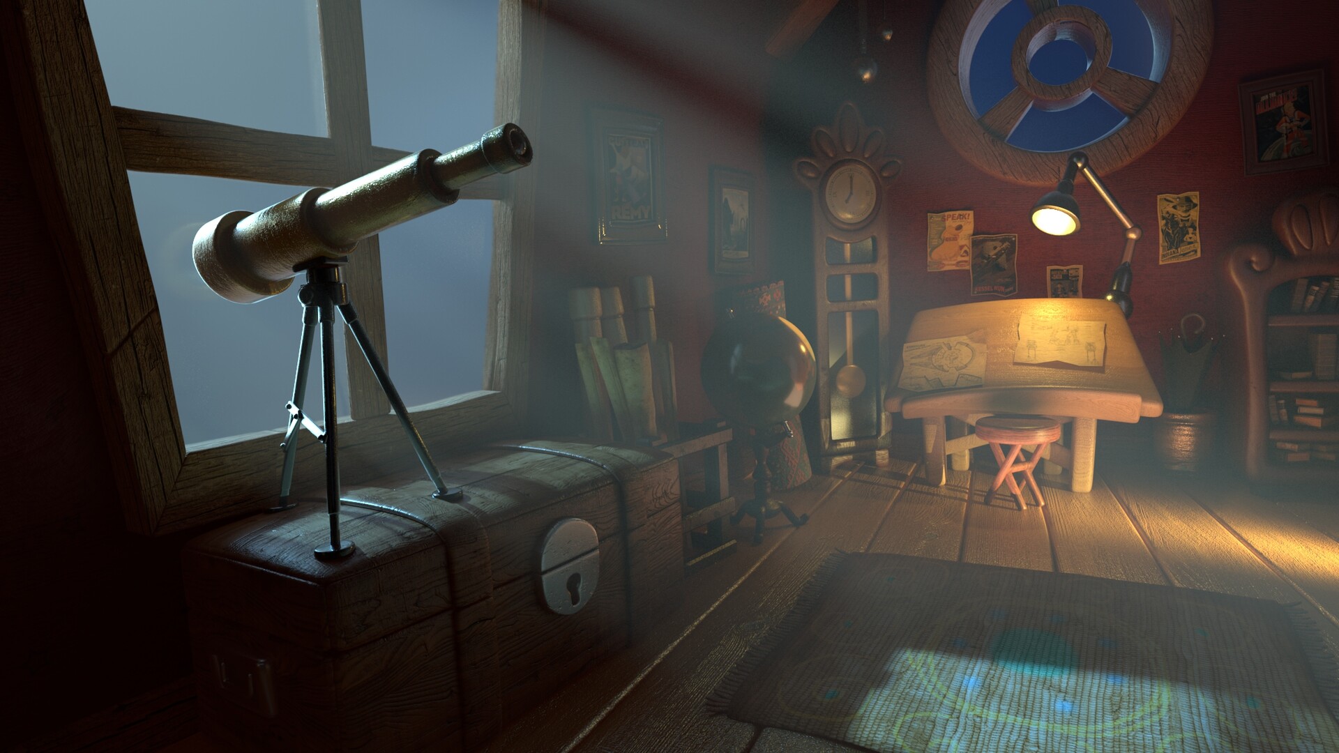 ArtStation - Night Attic Studio