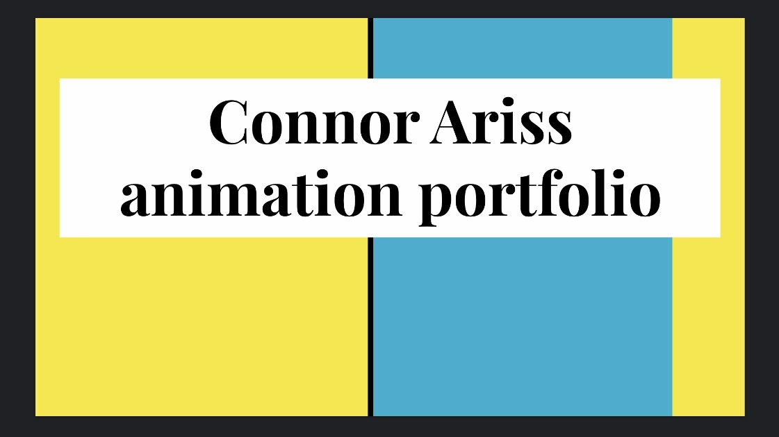 ArtStation - Connor Ariss Animation Portfolio