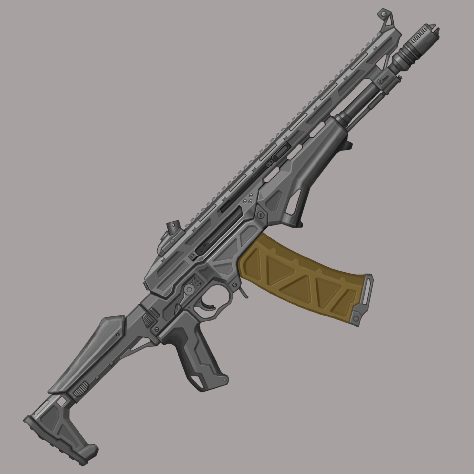 ArtStation - Futuristic AK Design