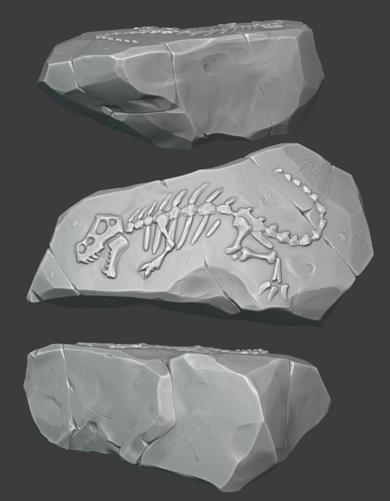 ArtStation - 30 Day Rock Challenge!