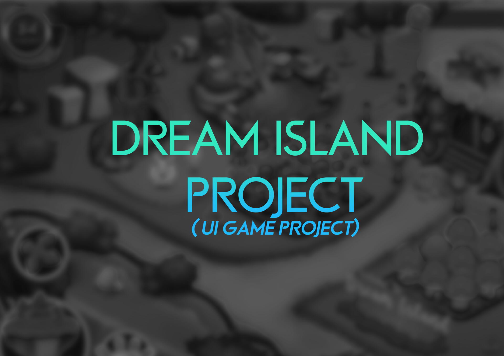 ArtStation - UI Project Dream Island ( UI for Isometric Game )