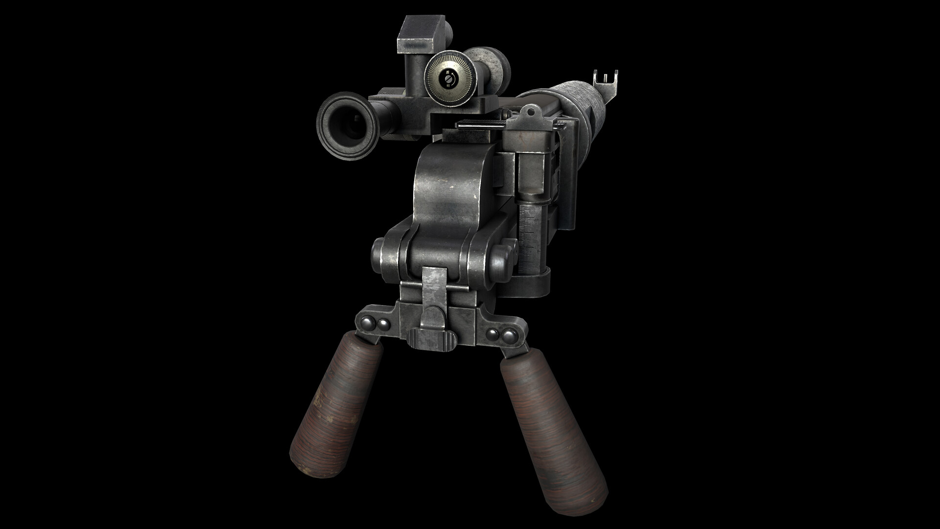 ArtStation - Type 92 Machinegun