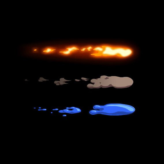 ArtStation - Elements in flight