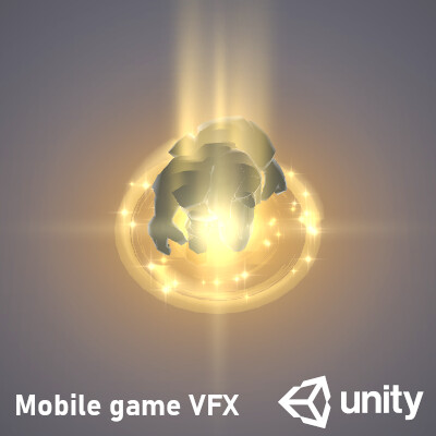 ArtStation - Level up VFX for mobile game