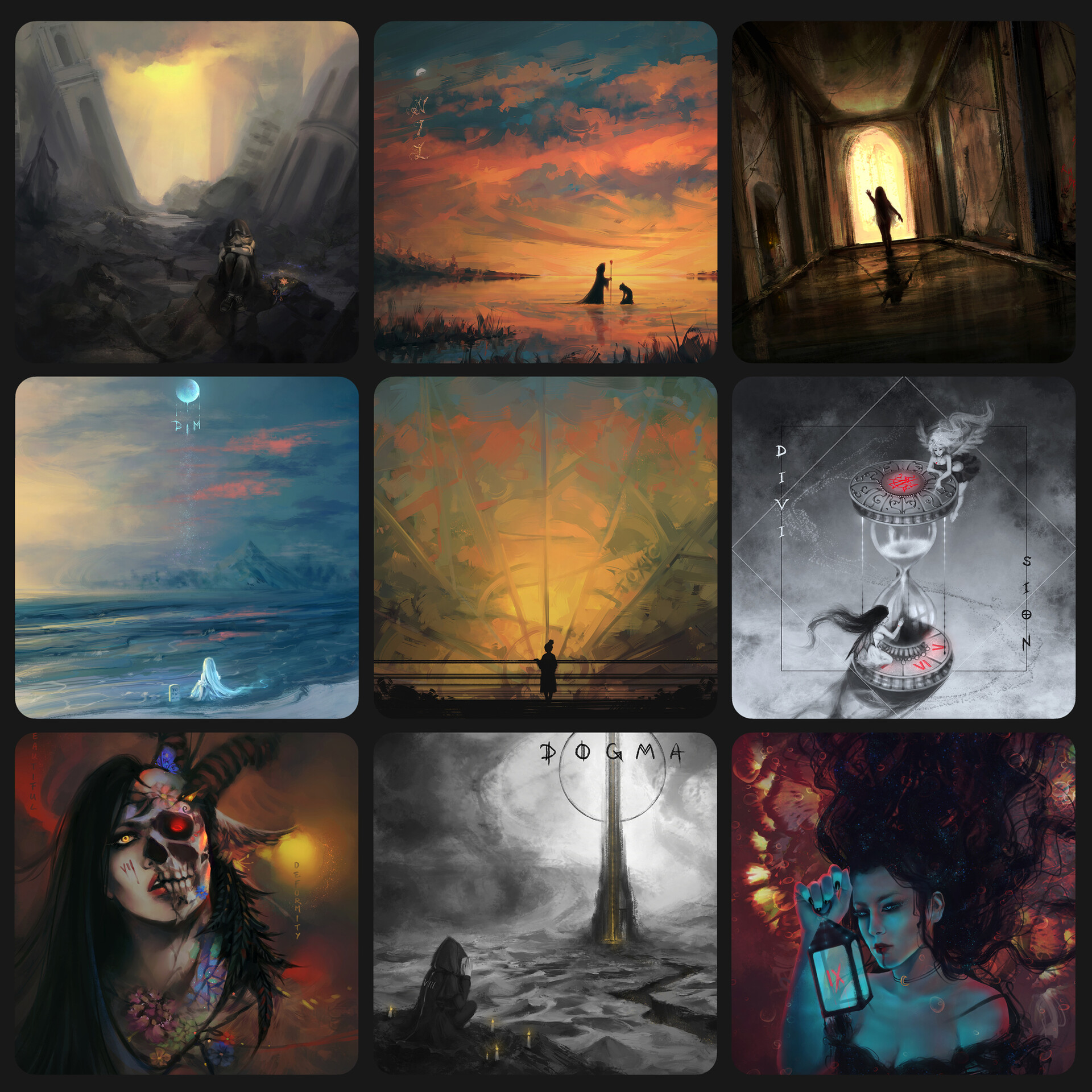 ArtStation - FRAGMENTS - the GazettE personal project