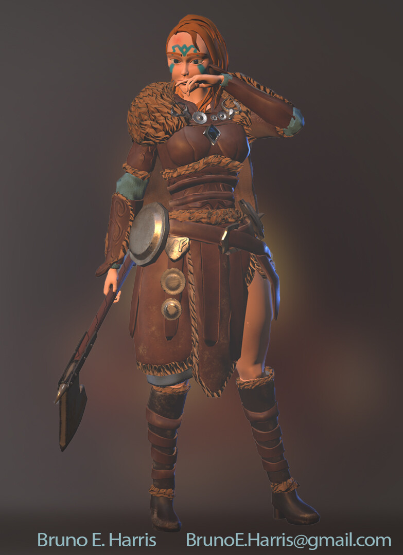 ArtStation - Stylized Viking