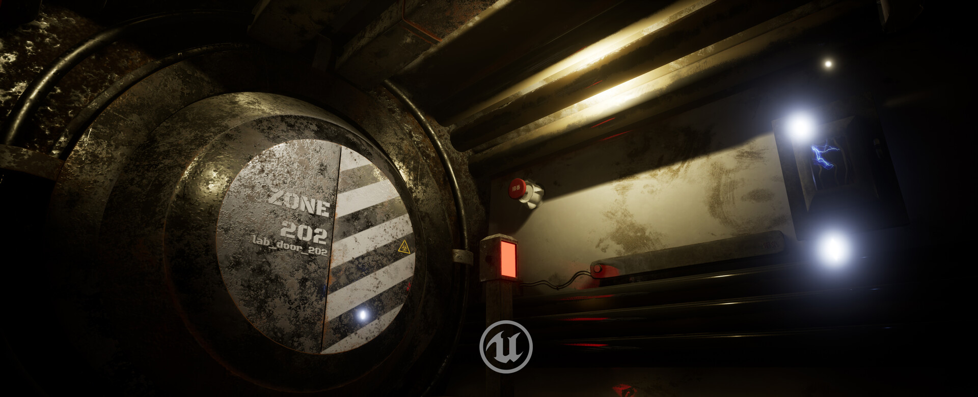 ArtStation - Sci-Fi Horror Hallway