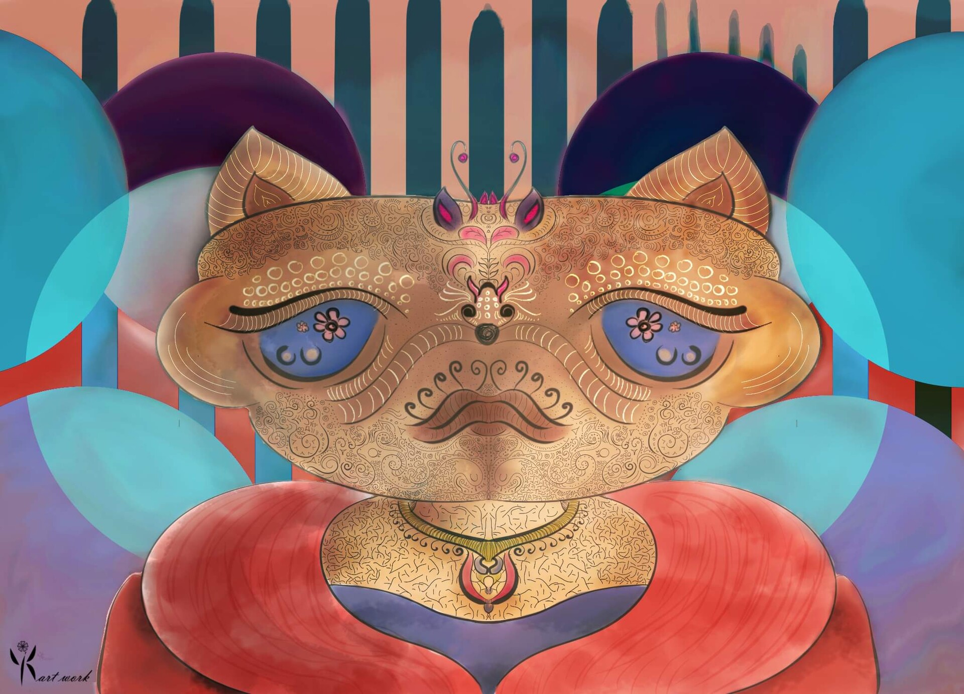 ArtStation - Aristocratic cat