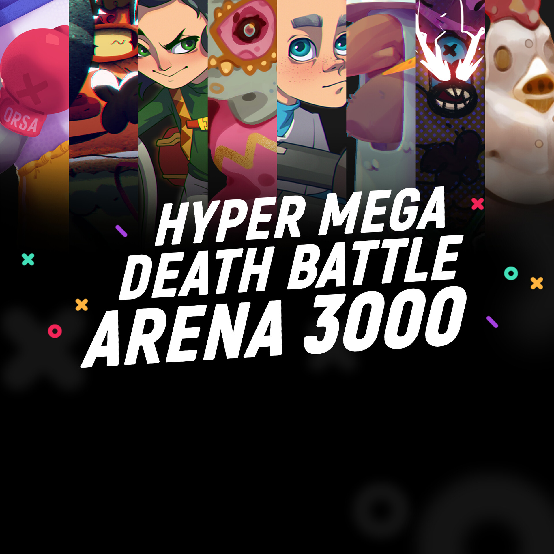 ArtStation - HYPER MEGA DEATH BATTLE ARENA 3000