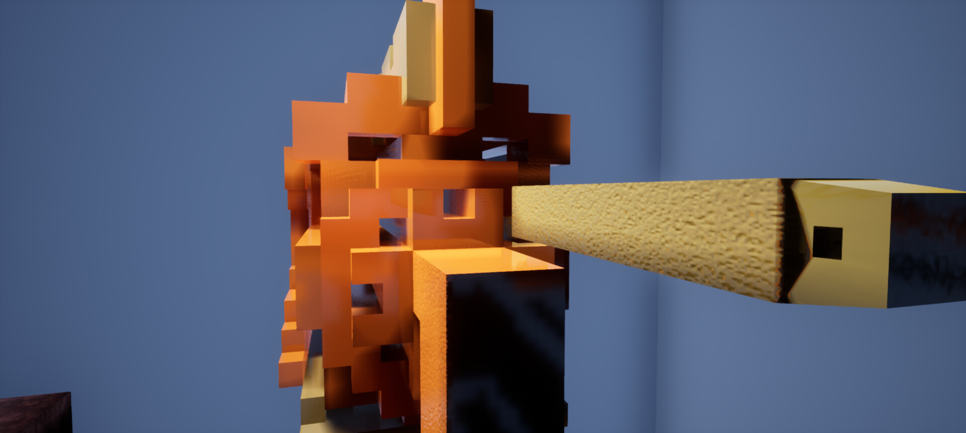 ArtStation - Cube Style Nerf Gun