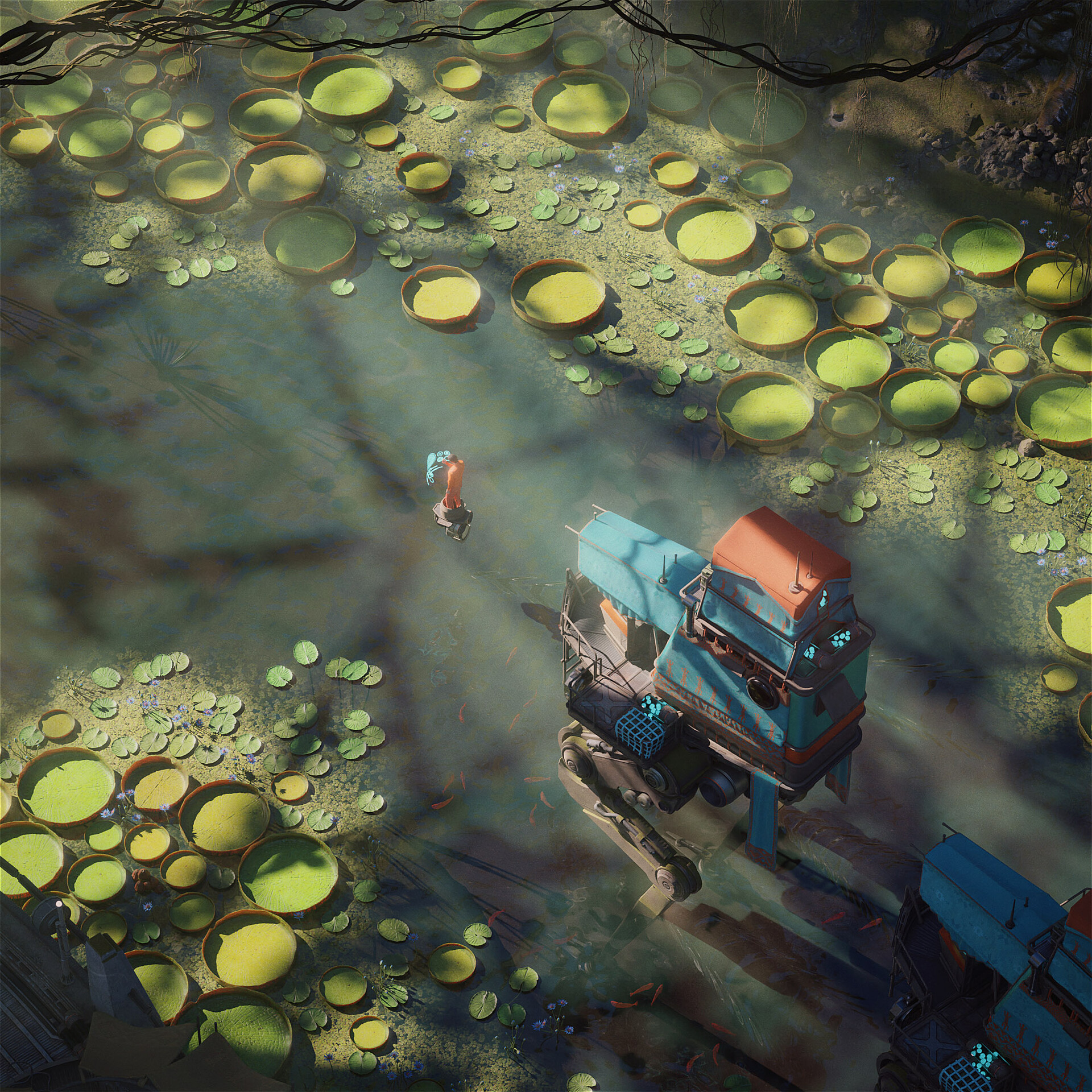 ArtStation - Swamp - Grand Space Opera Challenge