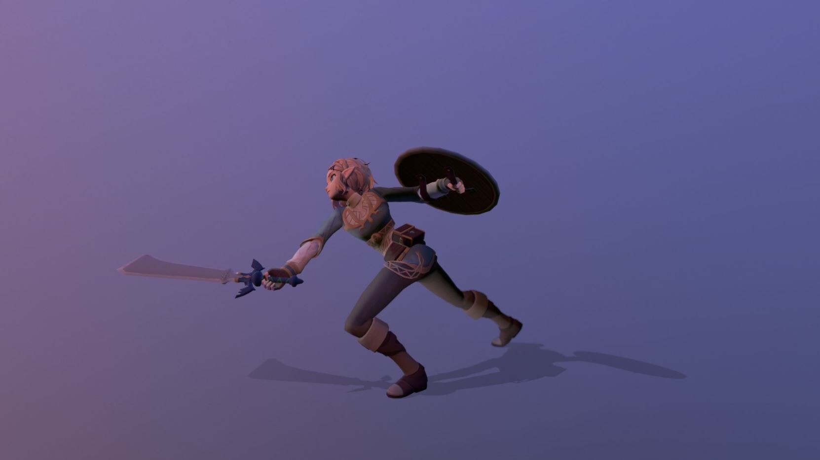 ArtStation - Zelda Attack Cycle