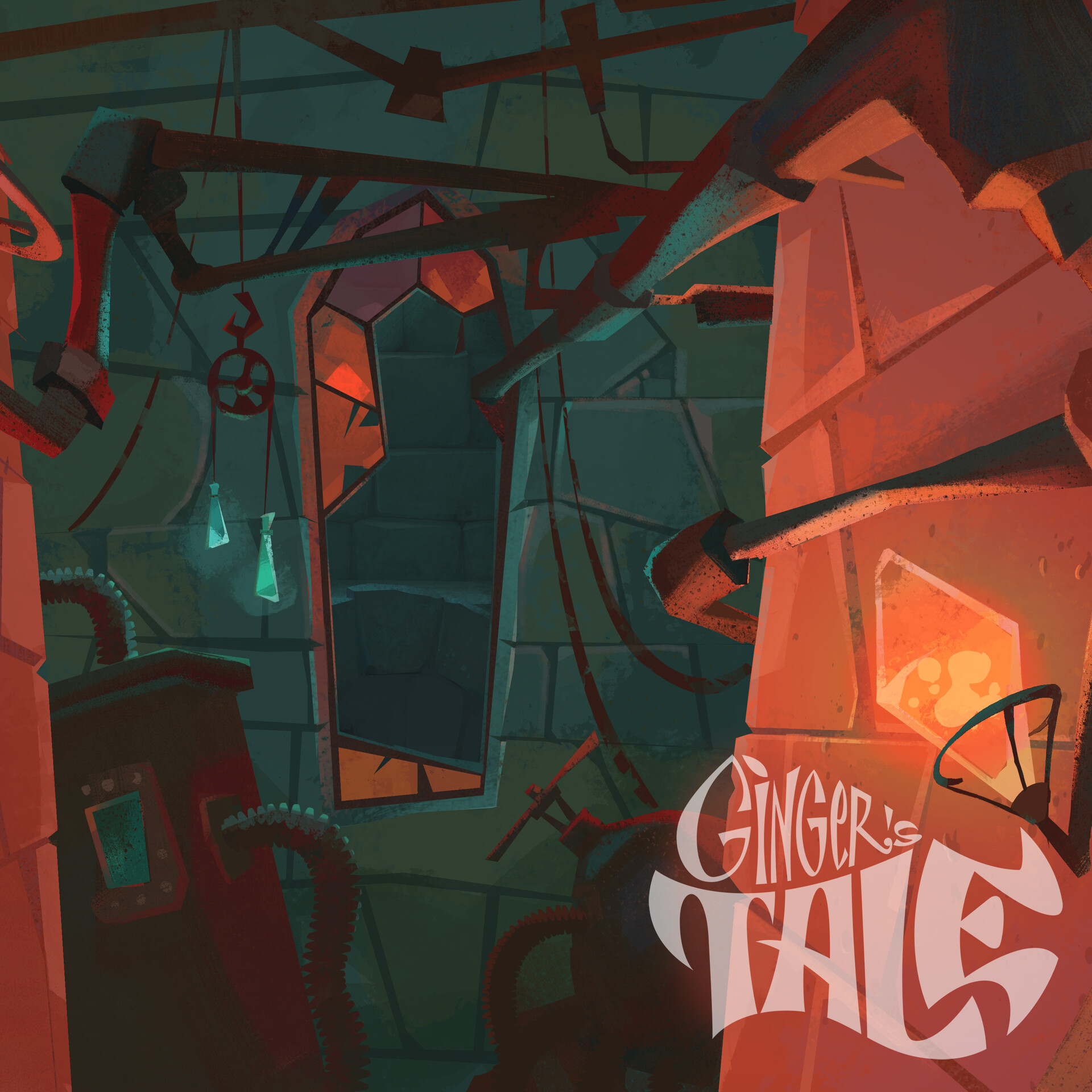 ArtStation - Ginger's Tale BACKGROUND VVERH STUDIO