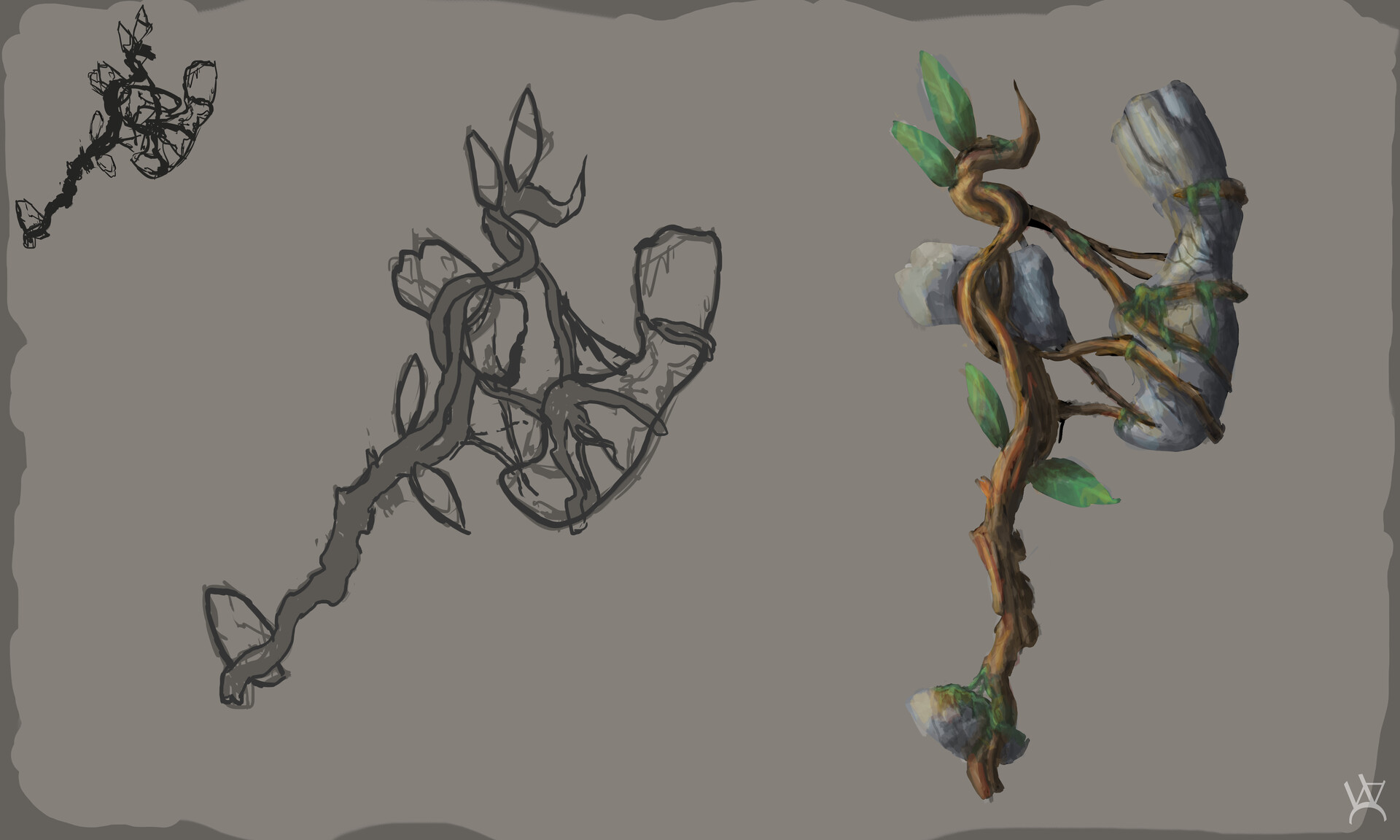 ArtStation - Forest Weapon