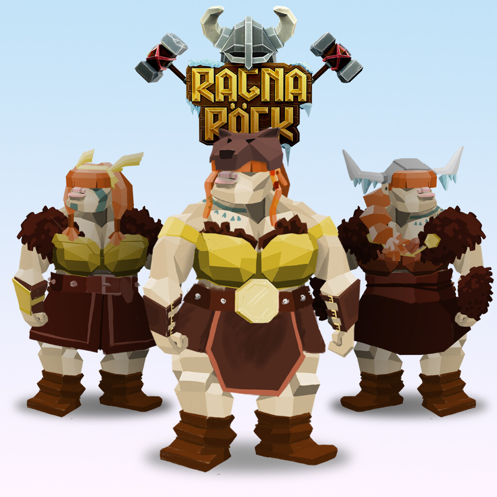 ArtStation - Ragnaröck - Female character design