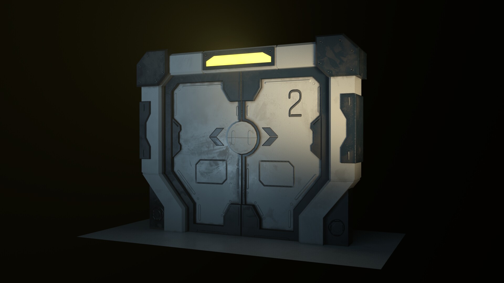 ArtStation - Sci Fi Door