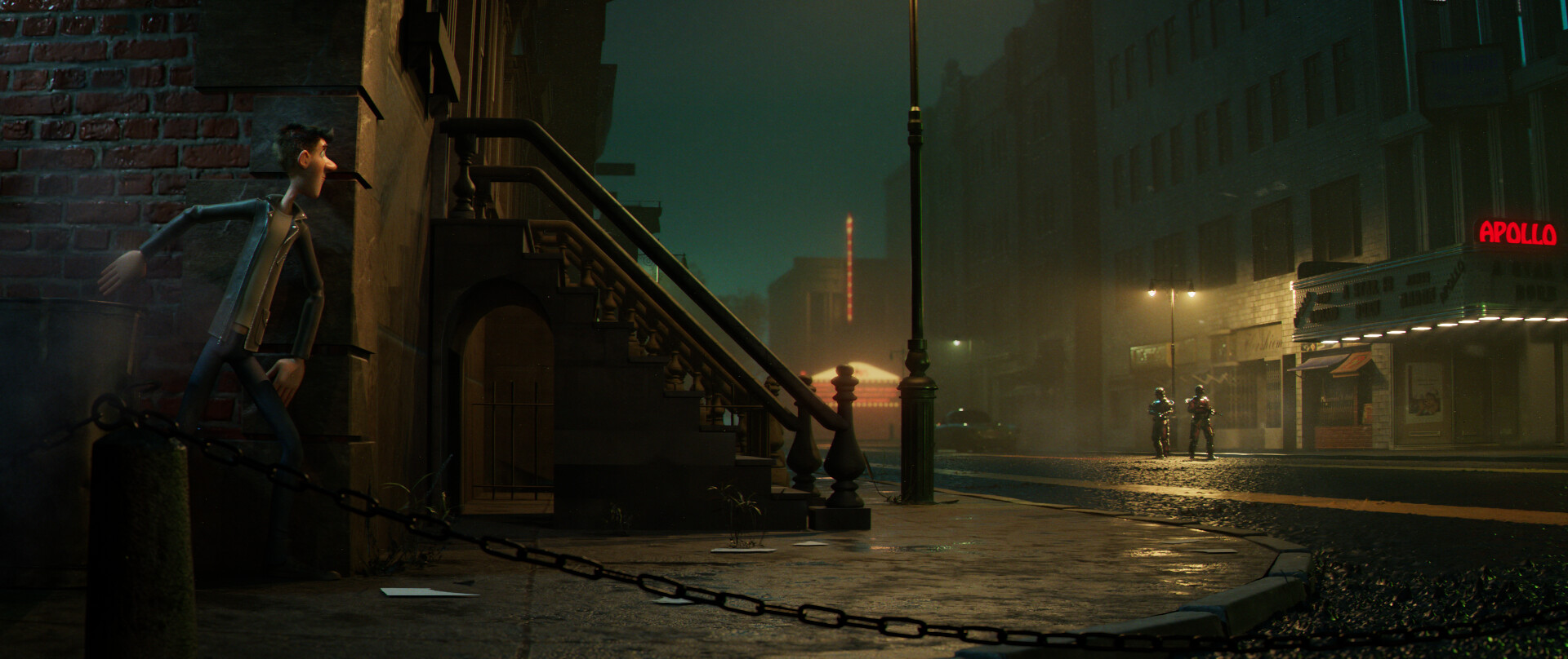 ArtStation - Harlem night