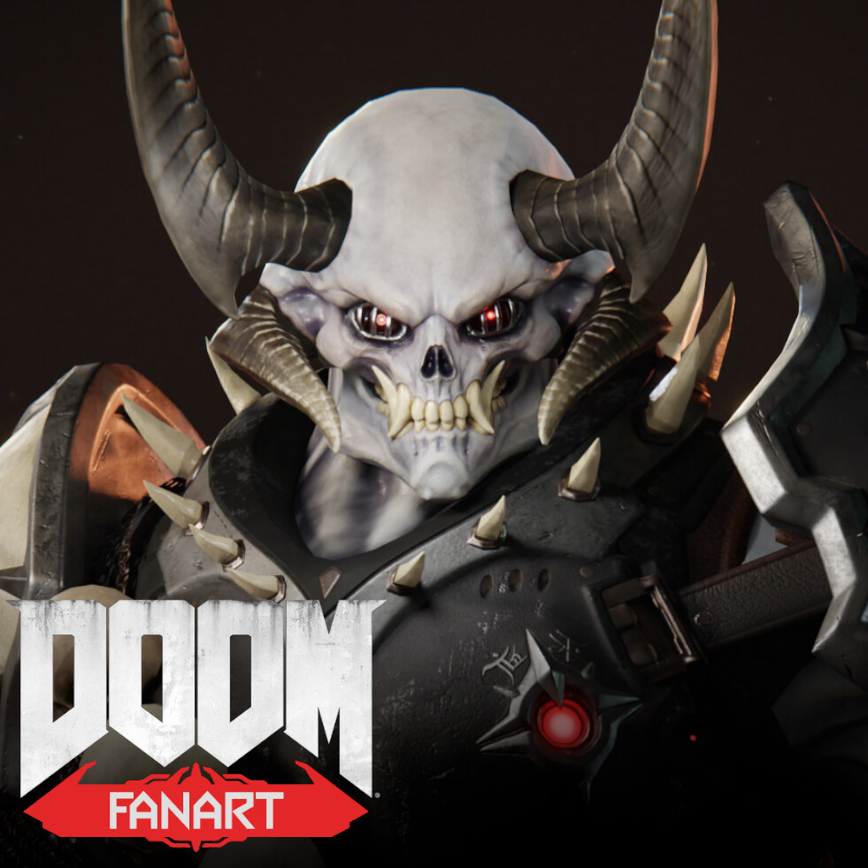 LeoSaurusRex - Super Marauder - Doom Eternal Fanart