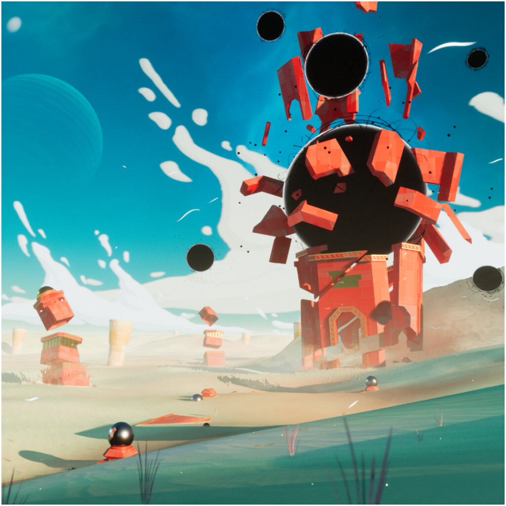 ArtStation - Grand Space Opera: Light Age - Forgotten Towers