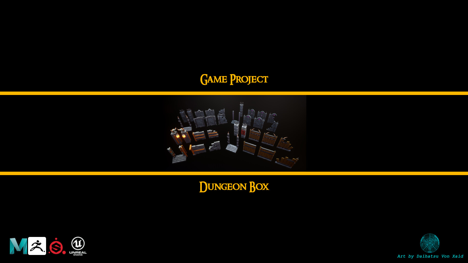 ArtStation - Dungeon Box - Game Project - 2021