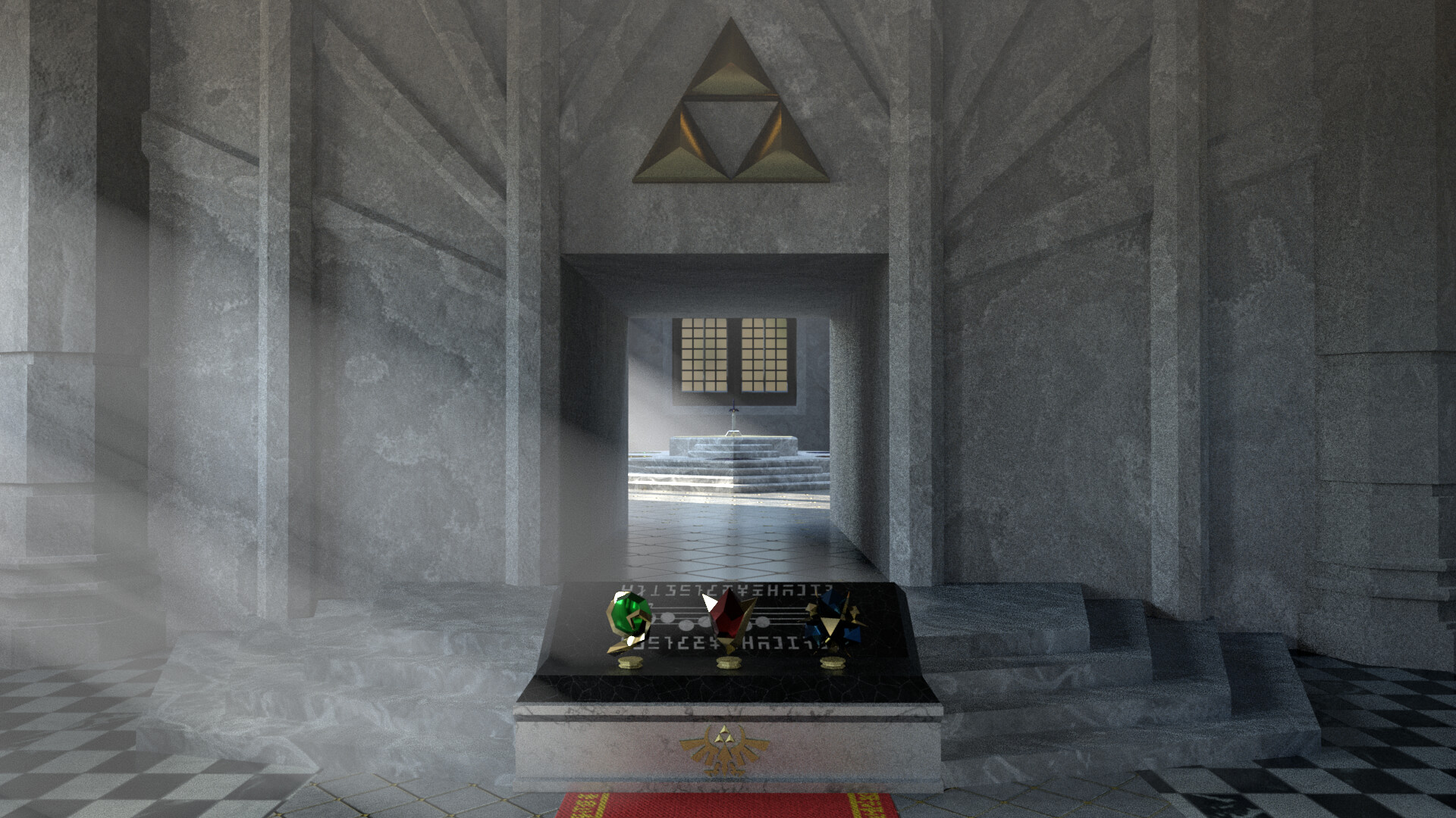 ArtStation - Temple of Time. 35th Anniversary Zelda