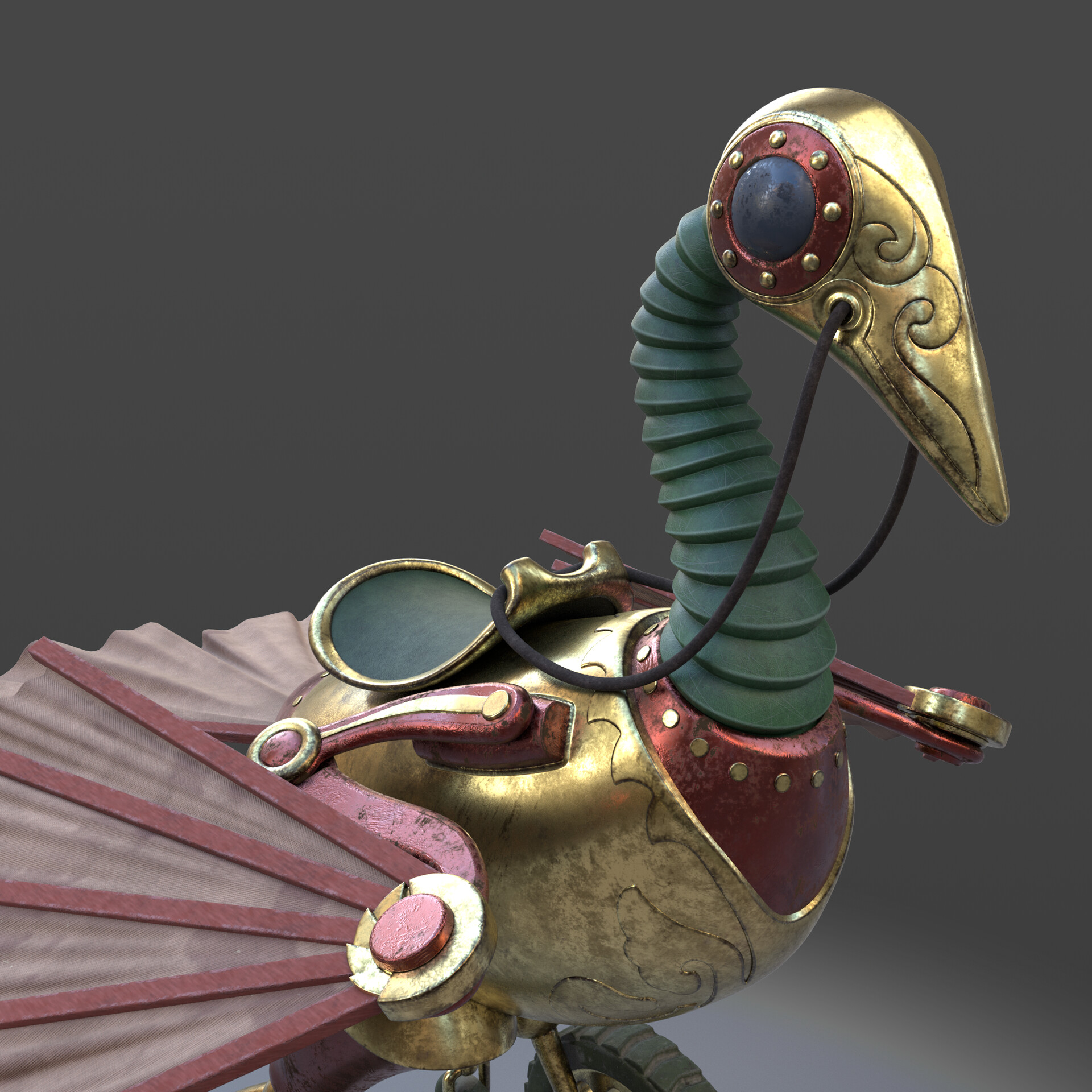 ArtStation - Mechanical Bird