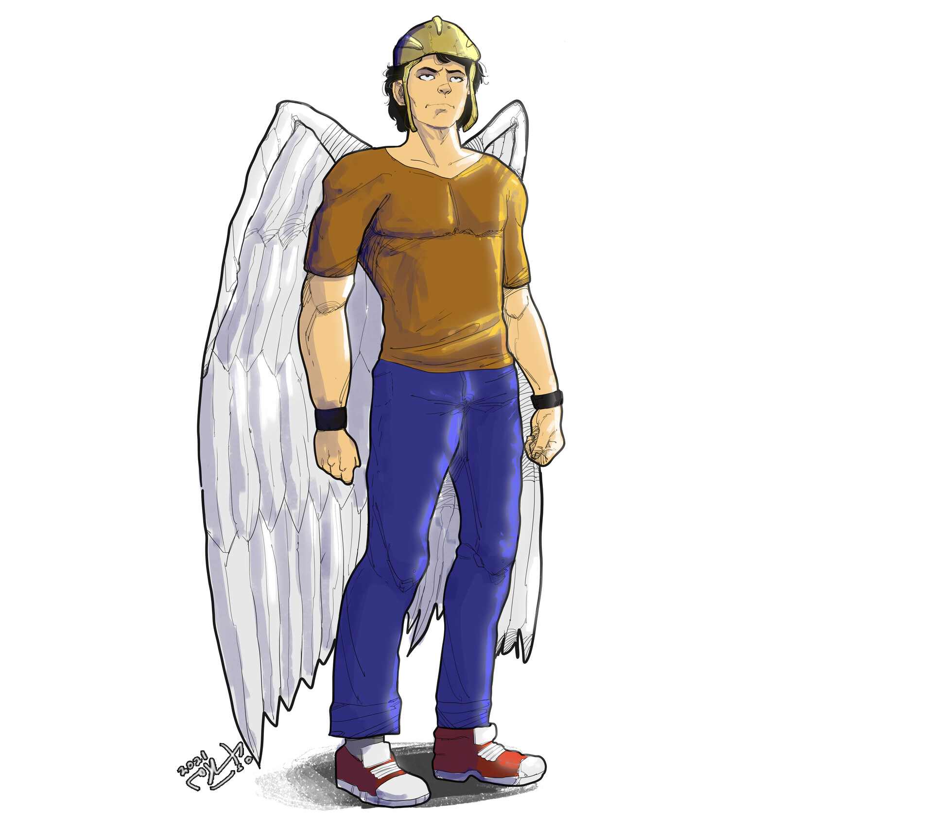 ArtStation - Winged guy