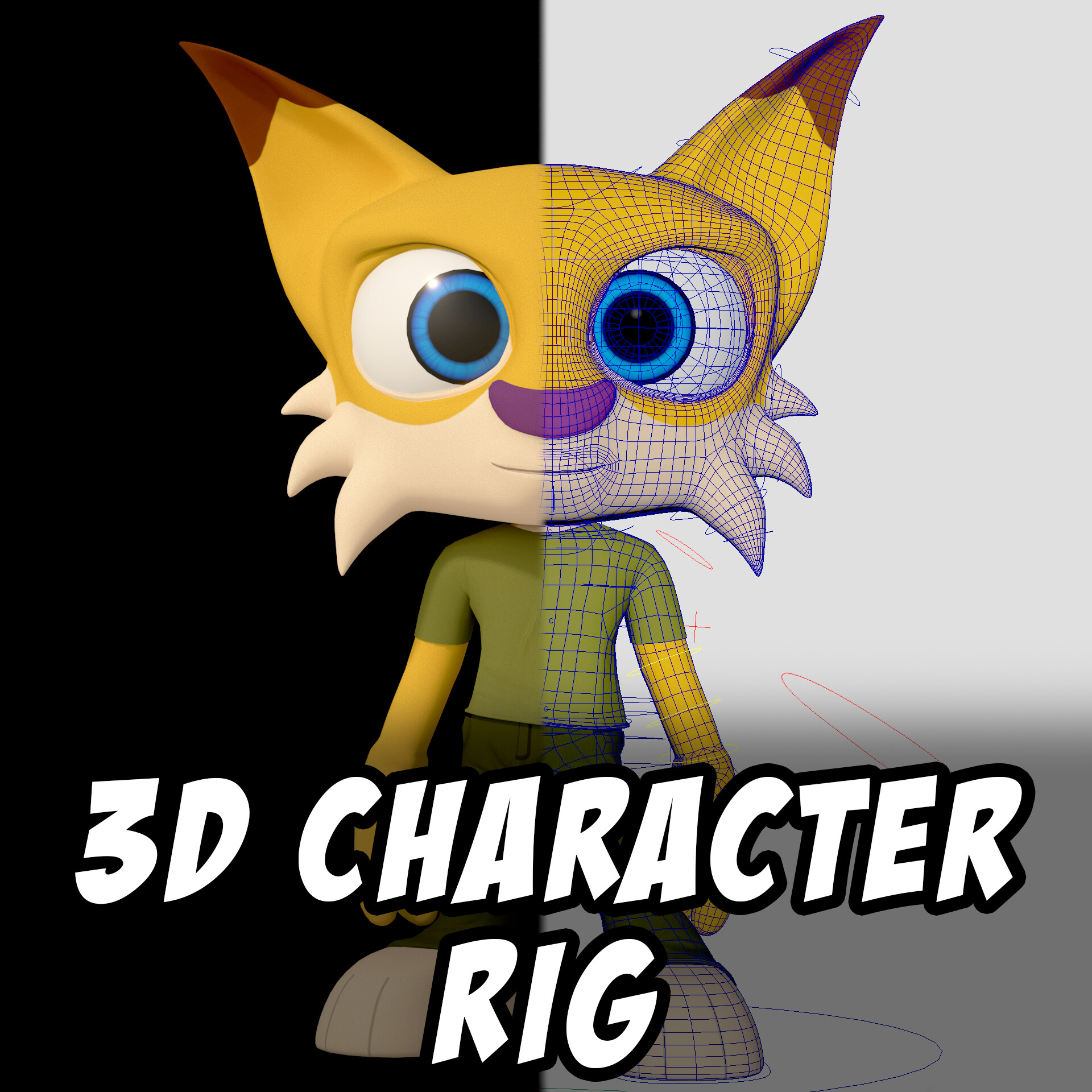 ArtStation - The Radge Rig: Multi-Character Rig